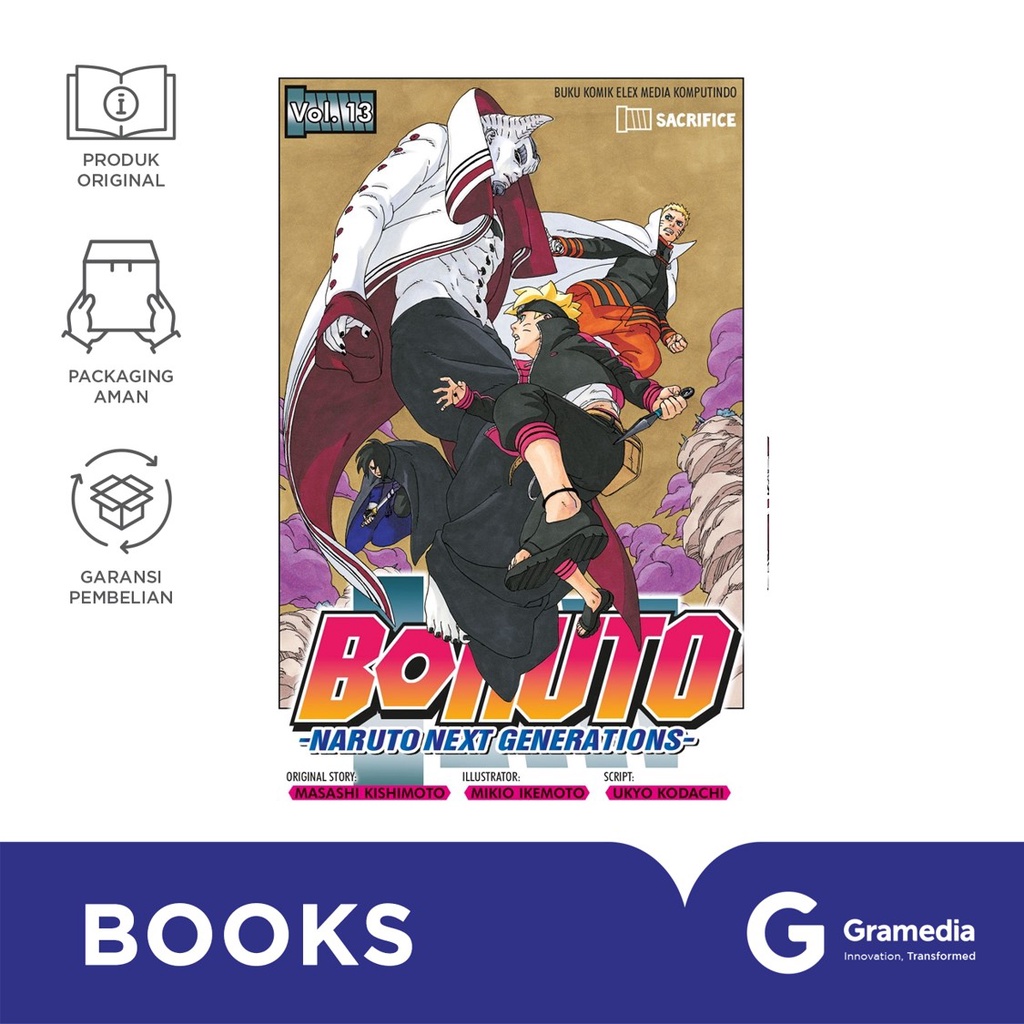 Jual Boruto - Naruto Next Generation Vol. 13 (Masashi Kishimoto) | Shopee Indonesia