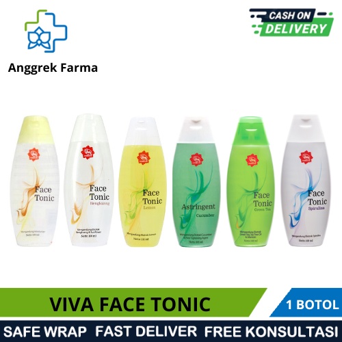 Jual VIVA FACE TONIC 100 ML ALL VARIAN/FACE TONIC VIVA/TONER WAJAH ...