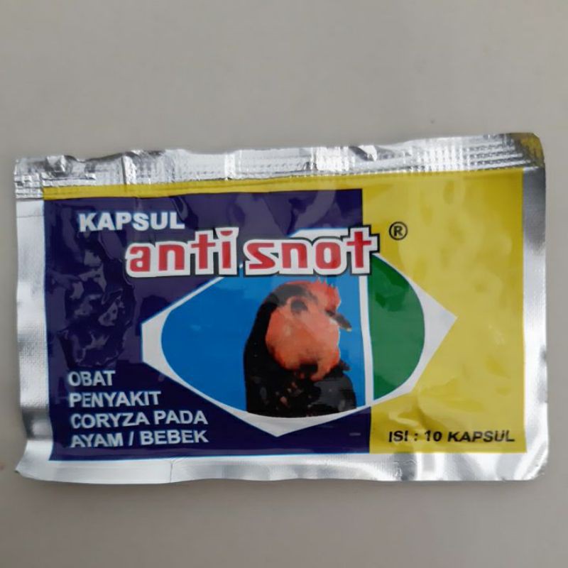 Jual OBAT Antisnot ANTI SNOT MUKA MATA Ayam BENGKAK Flu PILEK Ngorok ...