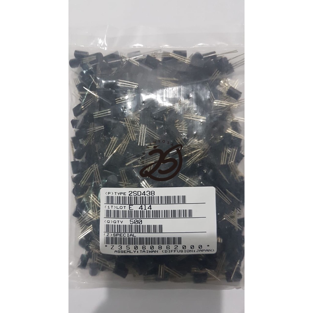 Jual Transistor D438 ASLI ORIGINAL (1 Buah) (ORI) D 438 (ASLI )ups ...