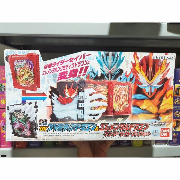 Jual Dx Kamen Rider Saber Set Elemental & Primitive Dragon Wonder Ride Book | Shopee Indonesia