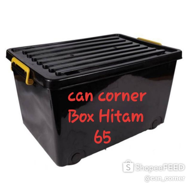Jual Container Box Plastik Hitam 65 Box Kontainer Plastik Hitam ...