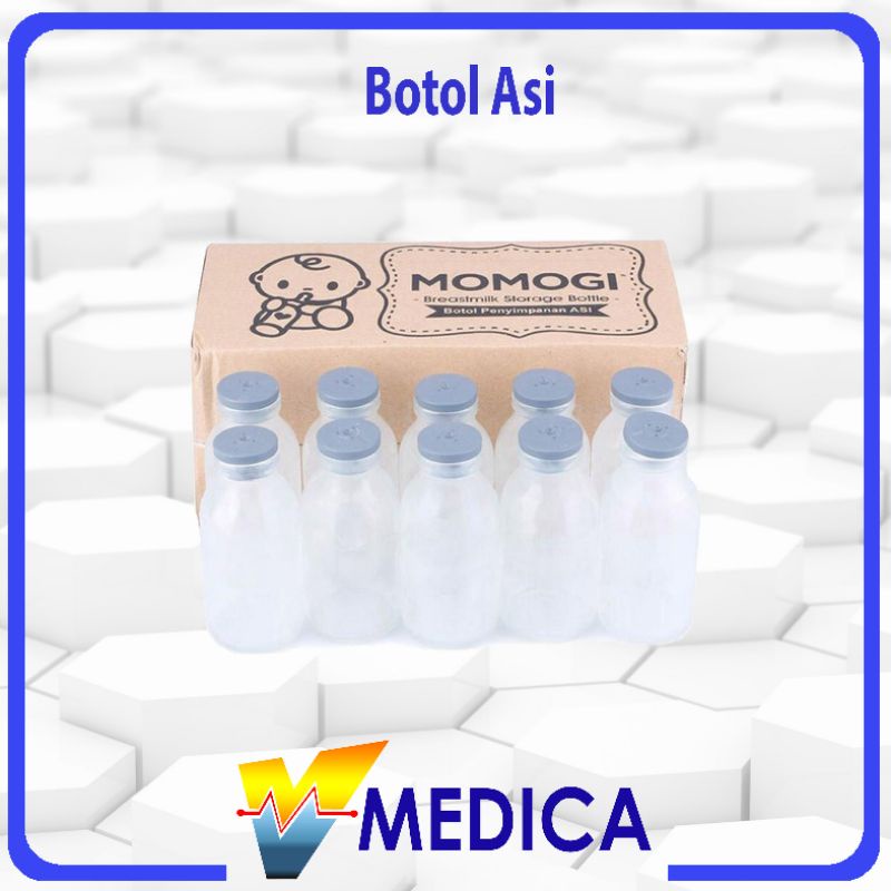 Jual Botol Asi Kaca 100ml Tutup Karet / Botol Susu Bayi | Shopee Indonesia