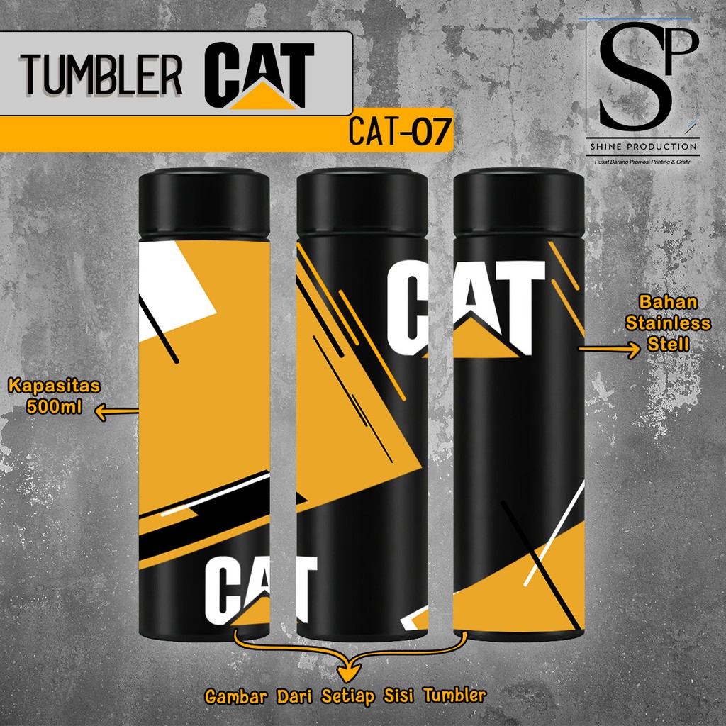 Jual Botol Minum Caterpillar Tumbler CAT | Shopee Indonesia