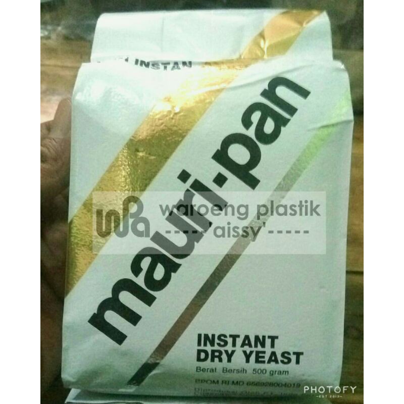 Jual ragi instan Mauripan lokal,mauripan print & prime 500 gr (ragi ...
