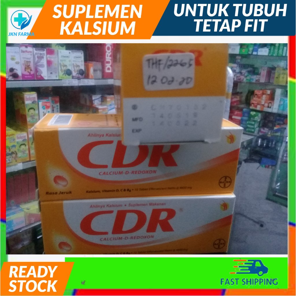 Jual CDR VITAMIN C 1.000 MG Effervescent ISI 10 Tube ORIGINAL SUPLEMEN ...