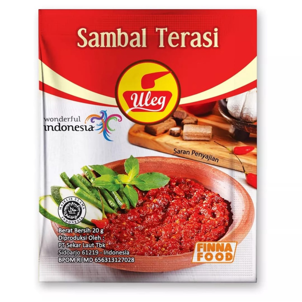 Jual Finna Sambal Uleg Terasi (Pack) | Shopee Indonesia