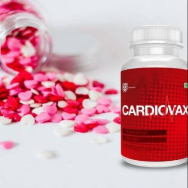 Jual CARDIOVAX BPOM Obat Hipertensi Struk Jantung Kolestrol Asam Urat ...