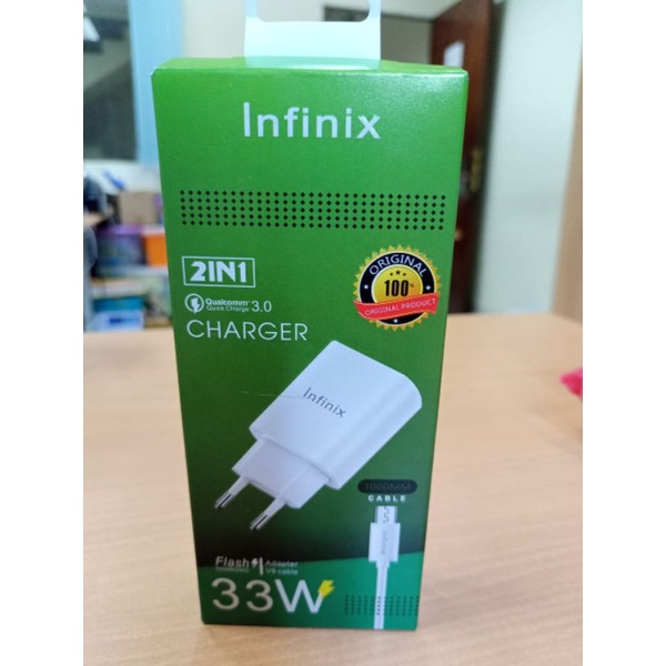 Jual TC / Charger Infinix 33W Fast Charging Orignal Micro Dan Type C ...