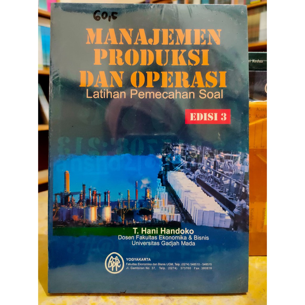 Jual Manajemen Produksi dan Operasi Latihan Pemecahan Soal Edisi 3 ...