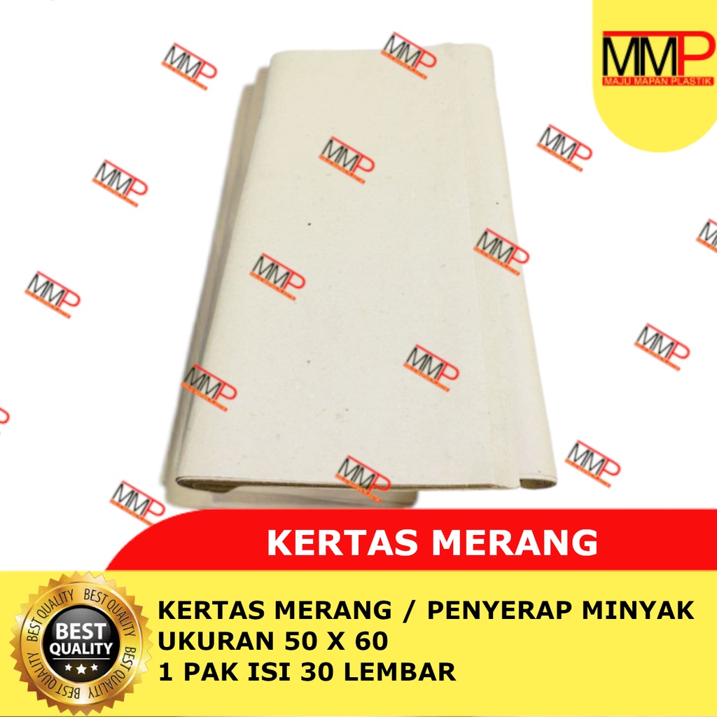 Jual Kertas Merang Murah 64x43 cm / Kertas Penyerap Minyak / Kertas ...