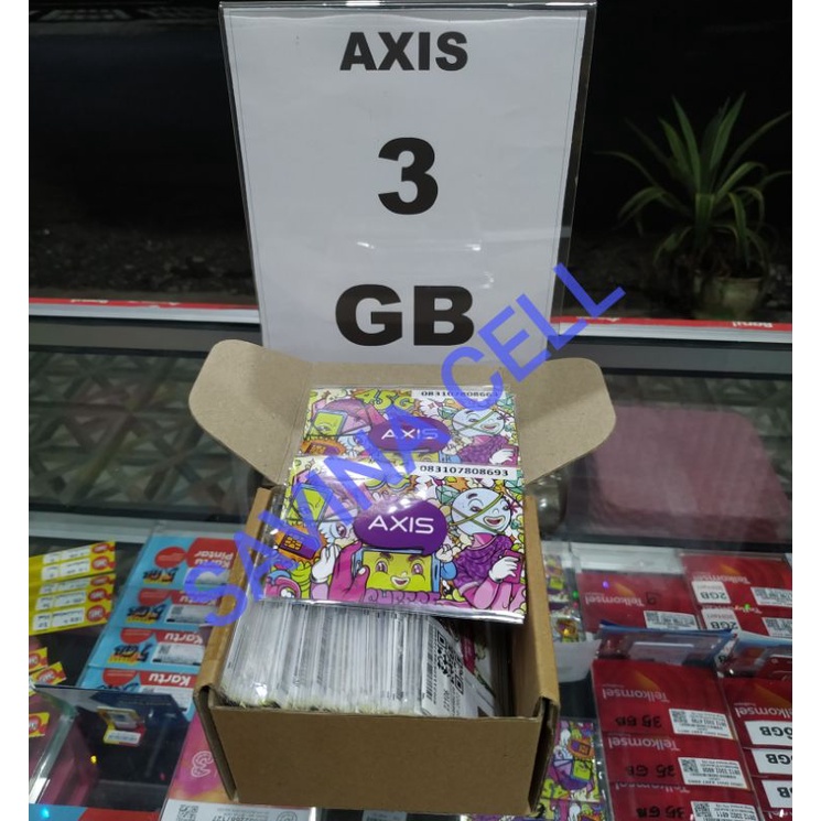 Jual AXIS 1GB NASIONAL + ( 2 GB LOKAL ) | Shopee Indonesia