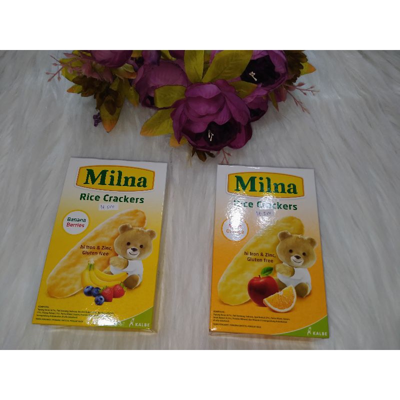 Jual Milna Rice Crackers 20g (5 Sachets @4g) | Shopee Indonesia