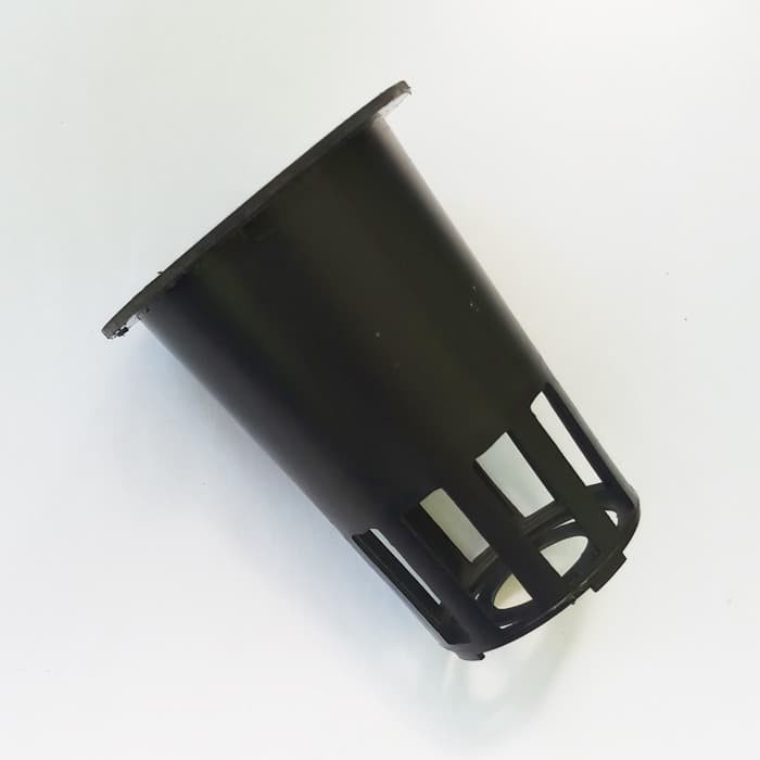 Jual tanaman-pot- net pot 7 cm hitam / netpot hidroponik / net pot ...