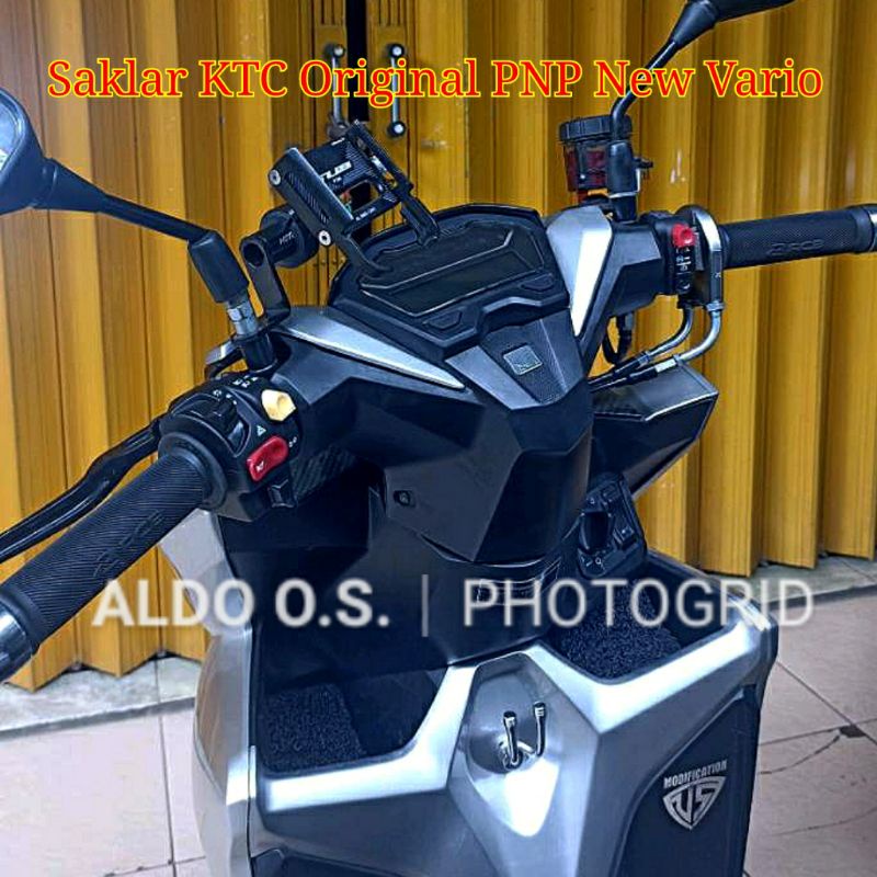 Jual Holder KYTACO EV-381 Saklar Kiri KTC ORIGINAL 100% PNP New Vario 125 150 Vario 160 ABS CBS ...