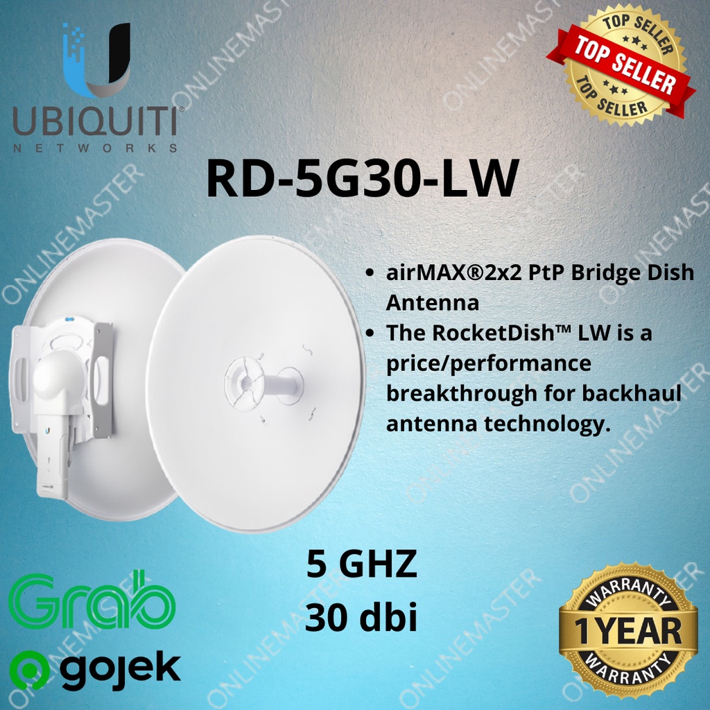 Jual RD-5G30-LW - Ubiquiti Antenna 5GHz 30dBi | Shopee Indonesia