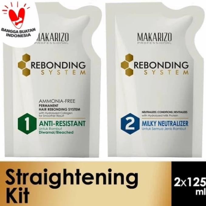 Jual makarizo rebonding system obat pelurus rambut , smoothing rambut ...