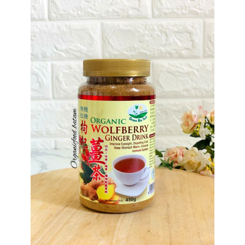 Jual Organic Wolfberry Ginger Drink 450gr | Shopee Indonesia