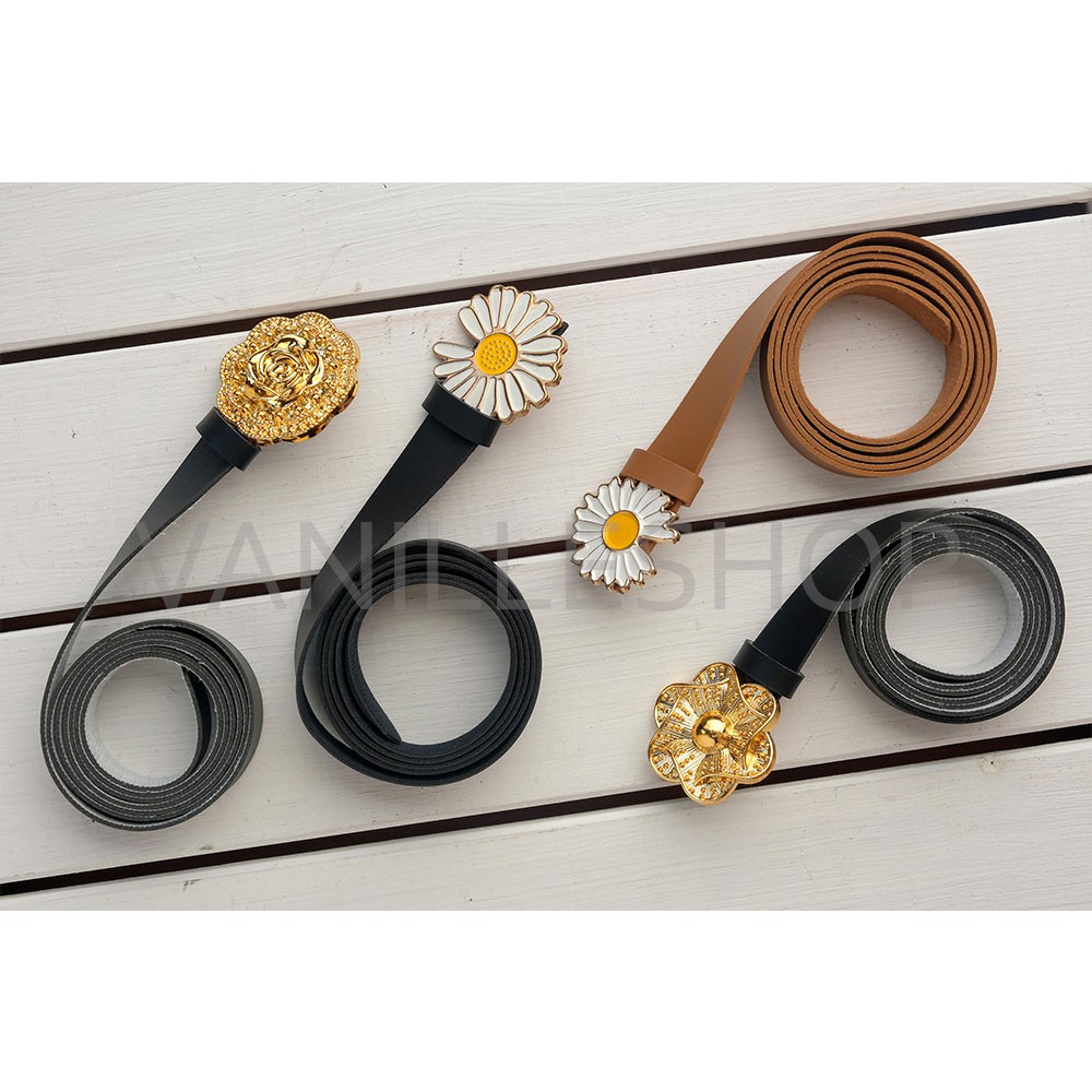 Jual Ohana - Ikat Pinggang BELT DREAMI BUNGA DAISY | Shopee Indonesia