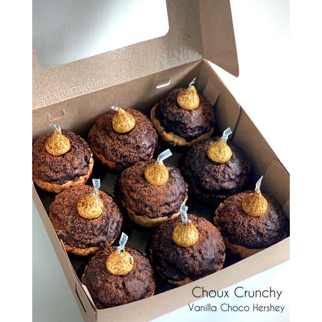 Jual Choux Crunchy Vanilla Choco Hershey | Shopee Indonesia