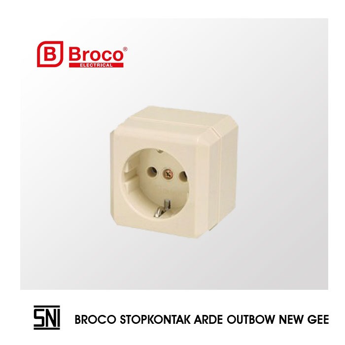 Jual Broco Stop Kontak OutBow NewGee (15410-11) | Shopee Indonesia