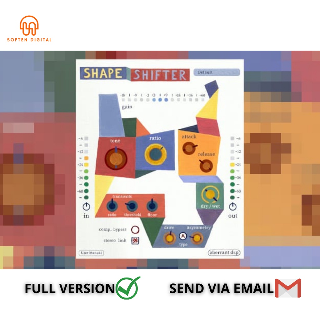 Jual Aberrant DSP ShapeShifter VST Plugin unique dynamic remodeler and ...