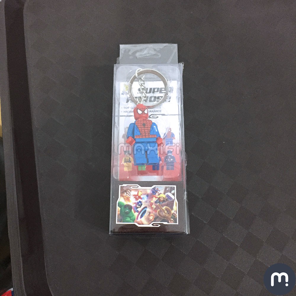 Jual Mini Figure Lego Bricks Keychain - Marvel Avengers Super Hero ...