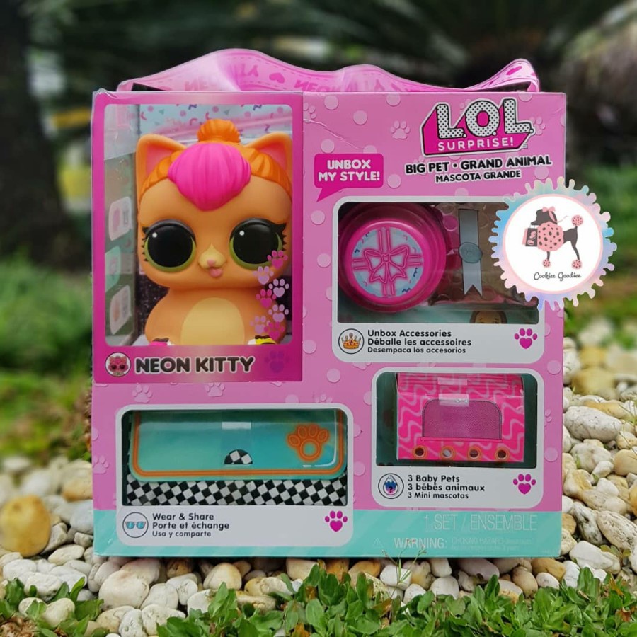 Jual LOL Surprise Big Pet Neon Kitty | Shopee Indonesia