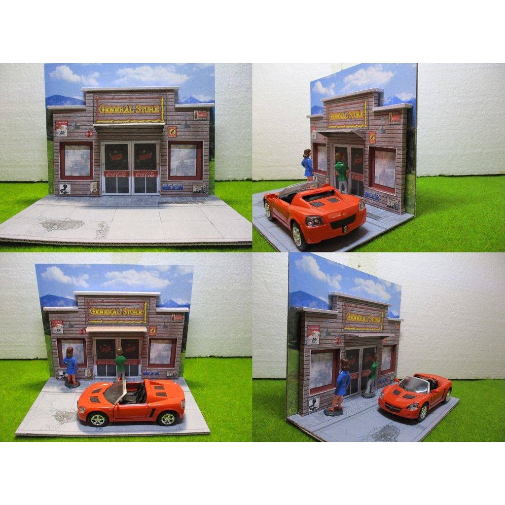 Jual DIY Papercraft Pola Diorama Toko Umum | Shopee Indonesia