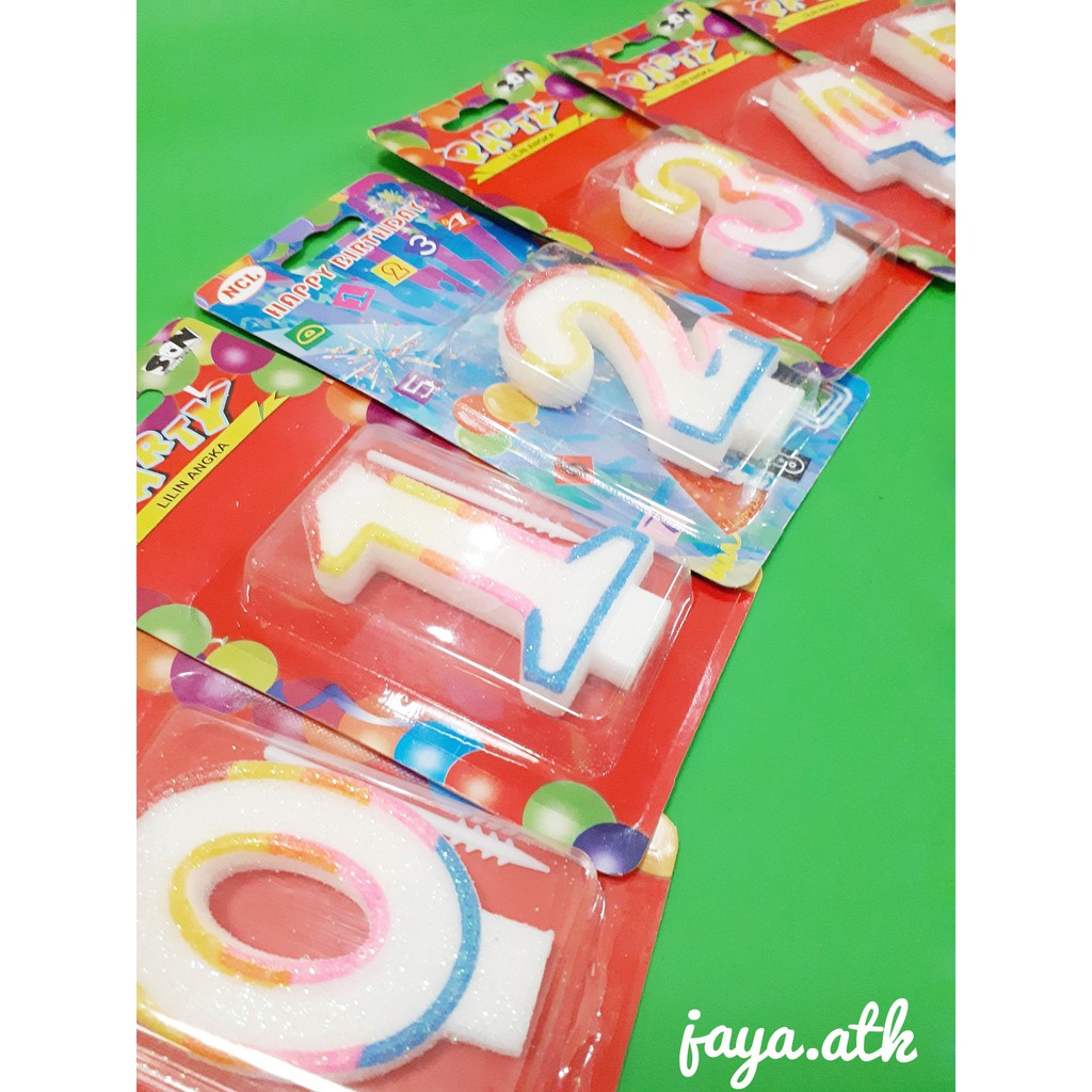 Jual Lilin Angka Ultah Glitter | Shopee Indonesia