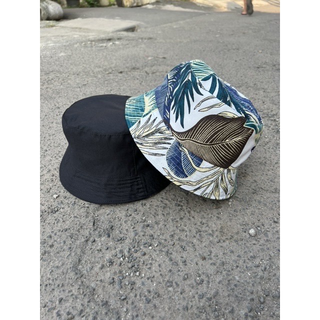 Jual Topi bucket canvas printing mantap pria wanita kpop nikk kelapa ...