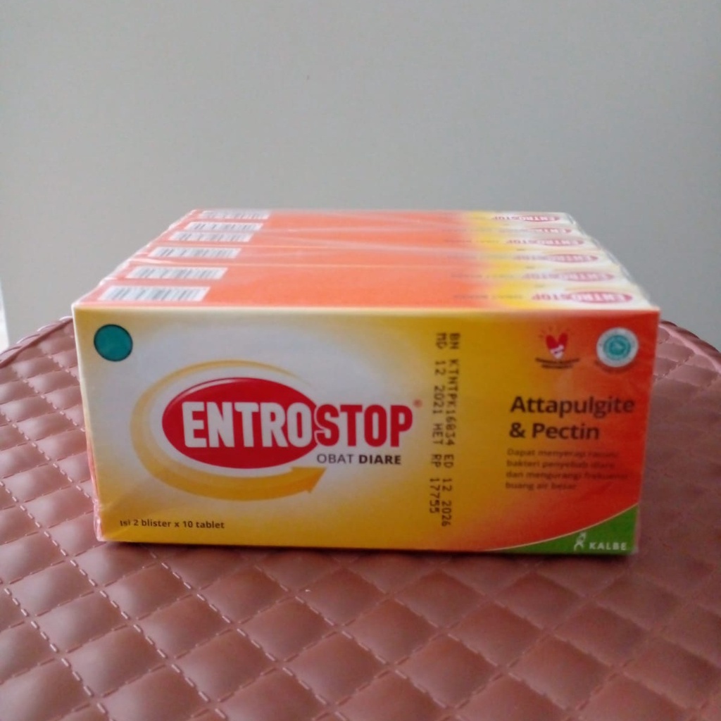 Jual Entrostop (1 Slop = 6 Pack = 12 Strip = 120 pcs) | Shopee Indonesia
