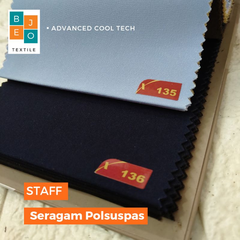Jual Kain seragam Polsuspas kemenkumham merk Staff maxistyle | Shopee ...