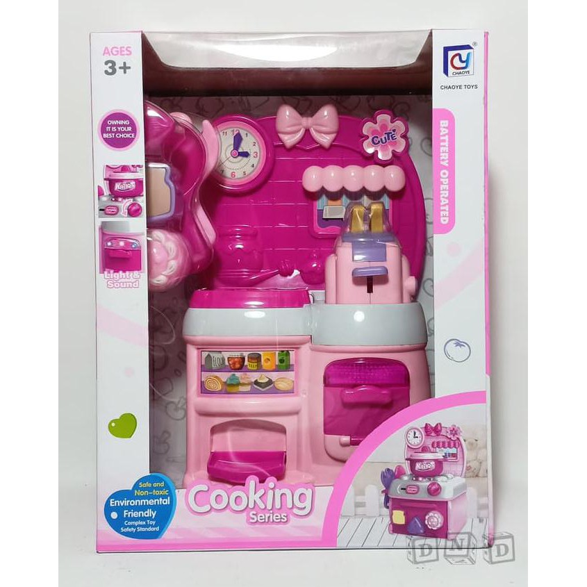 Jual Mainan Anak - Kitchen Set Cooking Series Dus Kitchen Set Toaster ...