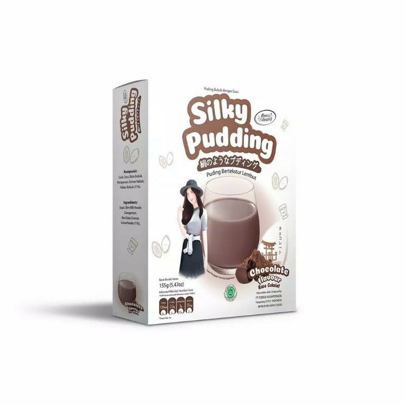 Jual silky Pudding Rasa Coklat // Taro (155 g) | Shopee Indonesia