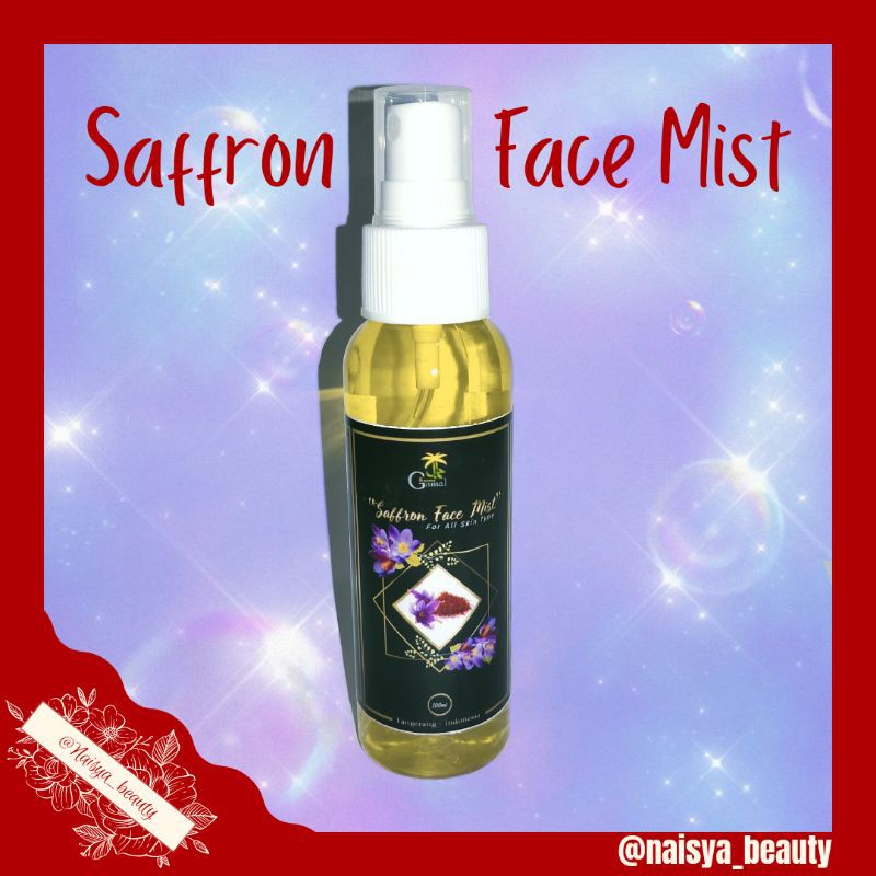 Jual Saffron Face Mist Merk Kurma Gamal (100ml) | Shopee Indonesia