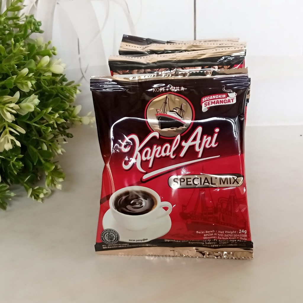 Jual Kopi Kapal Api Special Mix Renceng isi 10x23g | Shopee Indonesia