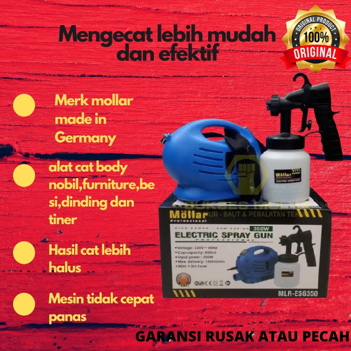 Jual Kompresor Cat Mini Listrik Paint Zoom Spray Gun Alat Cat Semprot ...