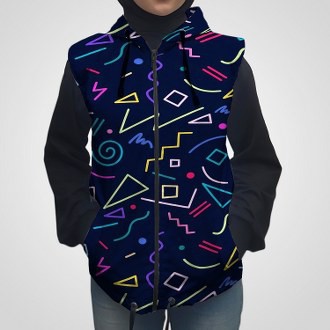 Jual Rompi Printing Parasut Wanita Pria Vest Hoodie Olahraga Running ...