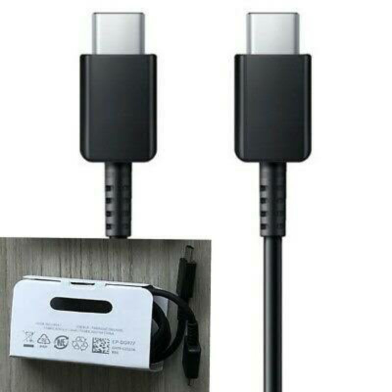 Jual KABEL DATA ORIGINAL USB C TO TYPE C 45W 45 WATT SUPERFAST SUPER ...