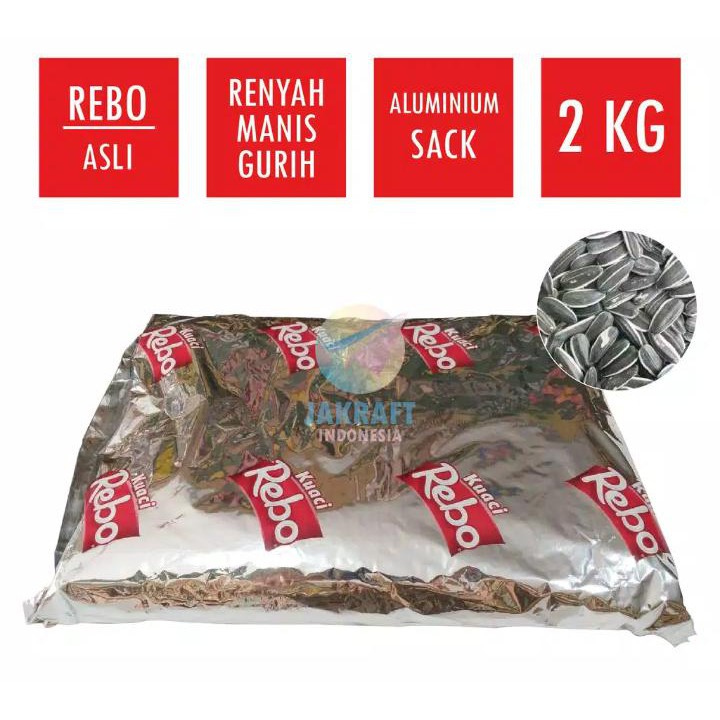 Jual Vania Snack Kuaci rebo 1 kg/Kuaci Original/Khas Solo/Aneka Snack ...