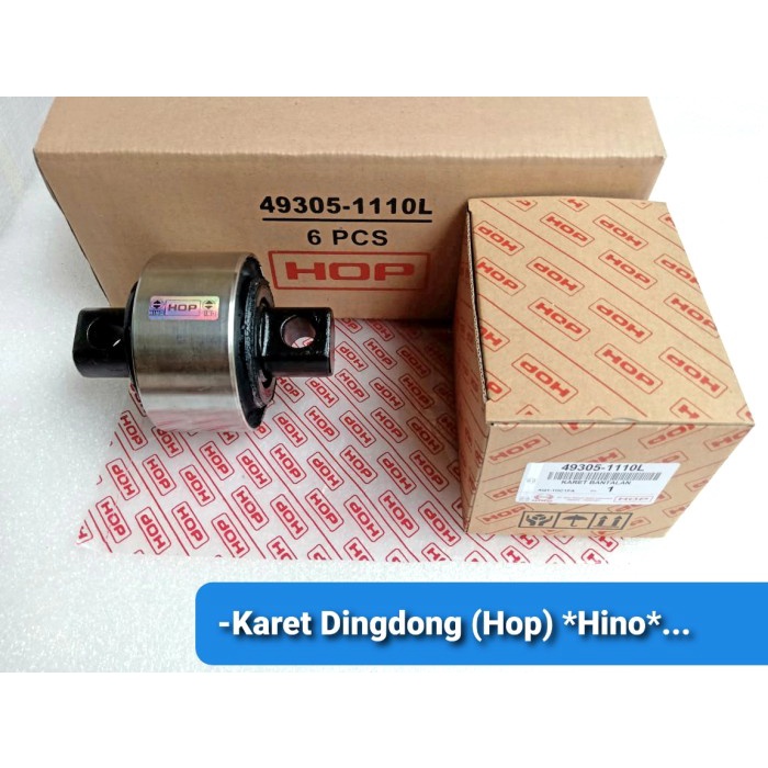 Jual Karet Dingdong Dindong Karet Bushing Torque Rod HINO HOP 49305 ...