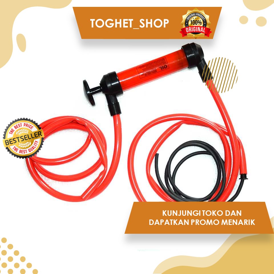 Jual Siphon Pompa Tangan Transfer Oli Bensin Mobil Pompa Manual Pompa ...