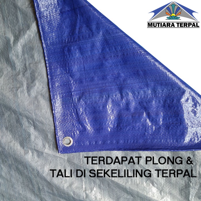 Jual Terpal Plastik A3 Biru Silver Ukuran 2x3 | Shopee Indonesia