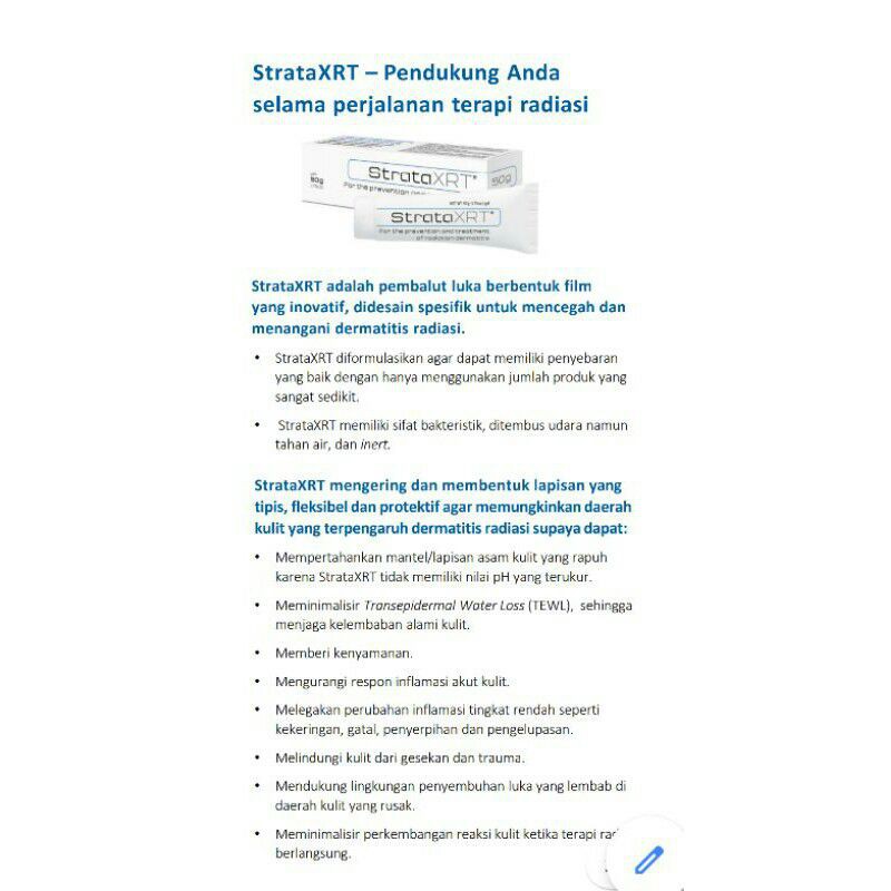 Jual StrataXRT / Cream Strata XRT / Cream Sinar Radioterapi / Salep ...