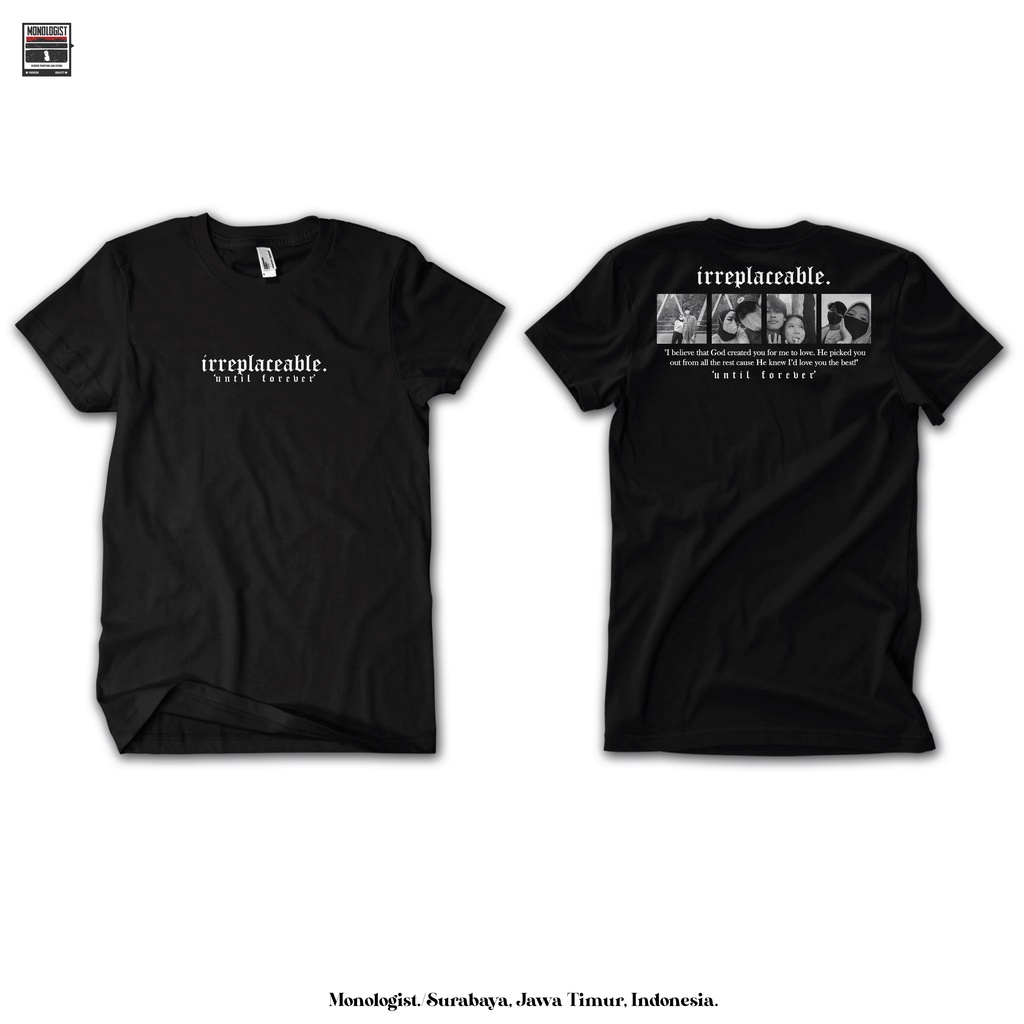 Jual KAOS CUSTOM STREETWEAR DESAIN AESTHETIC | KAOS BUCIN / COUPLE ...
