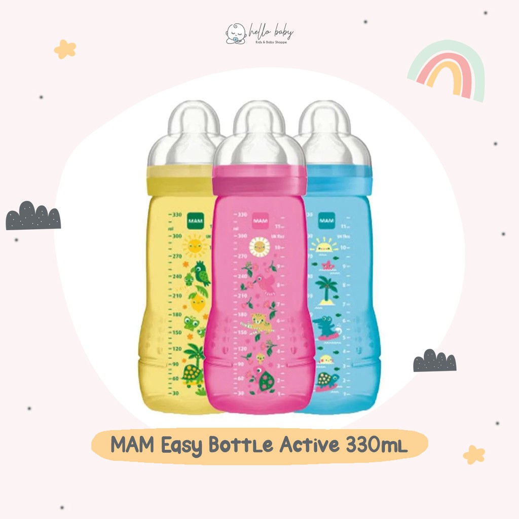 Jual MAM Easy Bottle Active 330ml / Botol Susu | Shopee Indonesia