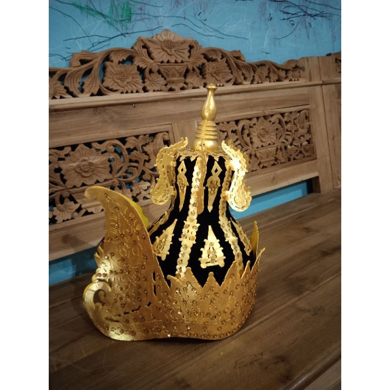 Jual mahkota raja-kresna-rama-baladewa irahirahan wayang orang | Shopee ...