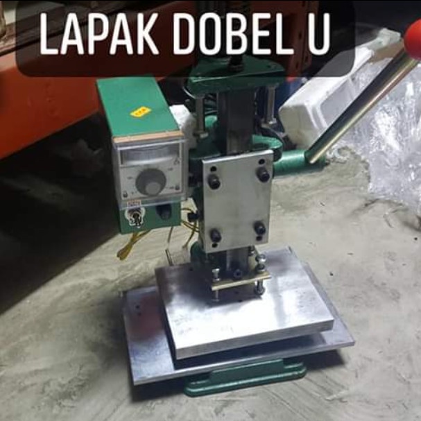 Jual mesin embos hotprint press kulit dompet kertas undangan 20 x 15 ...