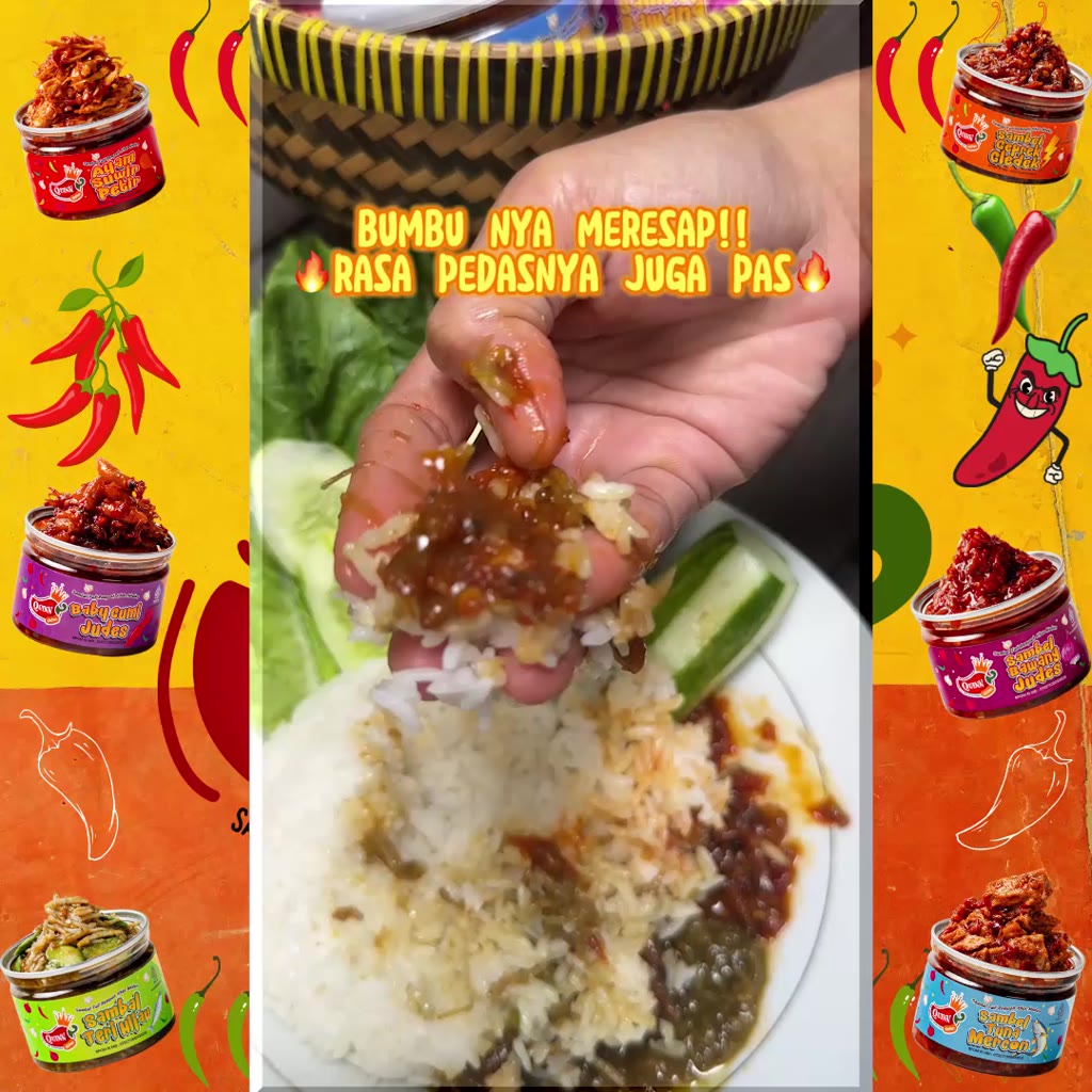 Jual QUINN of Spicy Ayam Suwir Petir 150g - Sambal Pedas by Kitchen ...